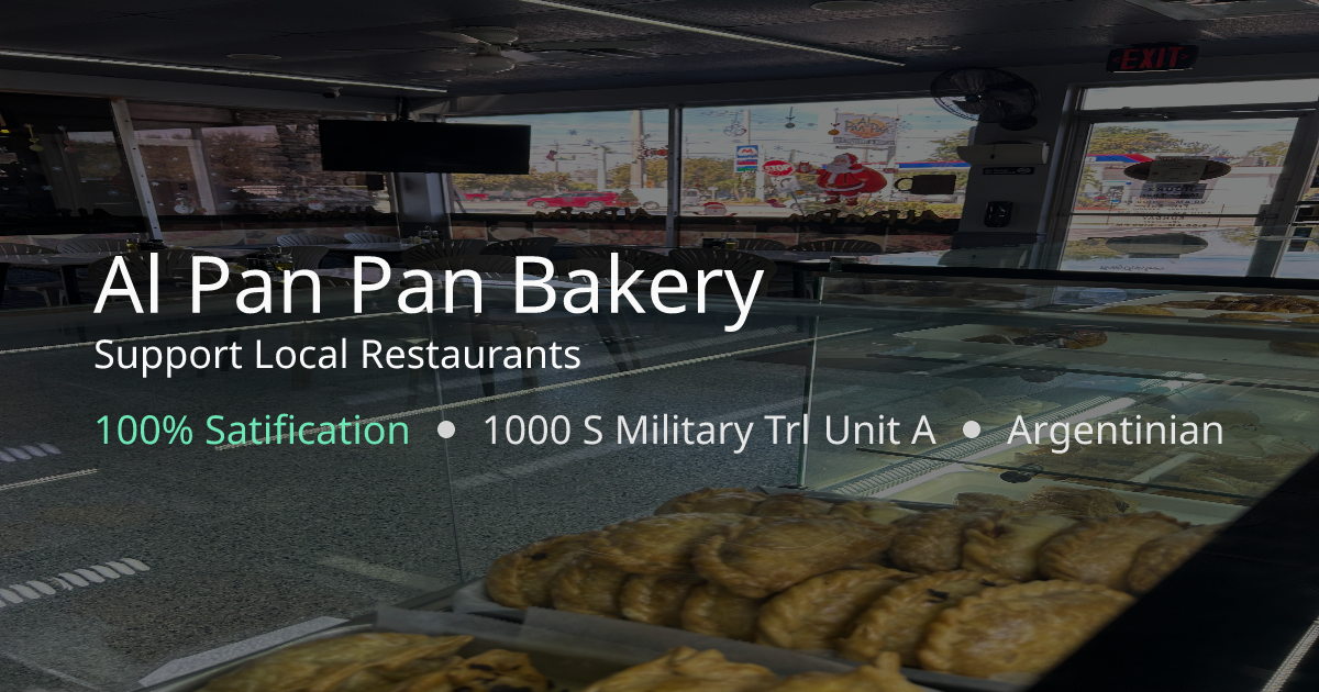 Best Empanadas in West Palm Beach, Florida | Al Pan Pan Bakery | Order ...
